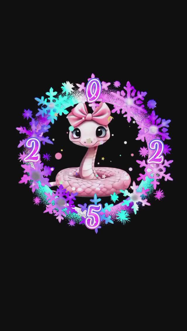 ❄️🐍🎶 Змейка новогодняя
