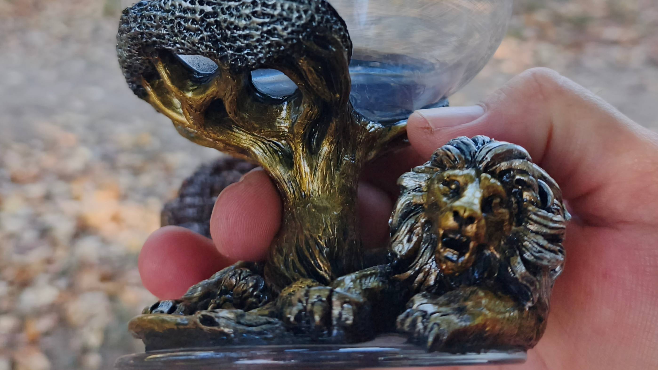 Бокал для коньяка «Лев» из композита