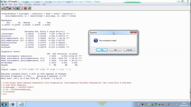 ivreg With R Software And twostepweakiv With STATA 18