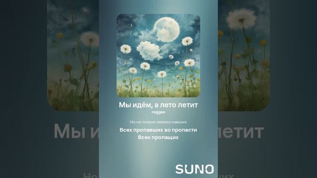 Мы идём, а лето летит