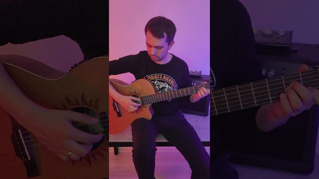 Rick Astley - Never Gonna Give You Up Fingerstyle Shorts Guitar Cover