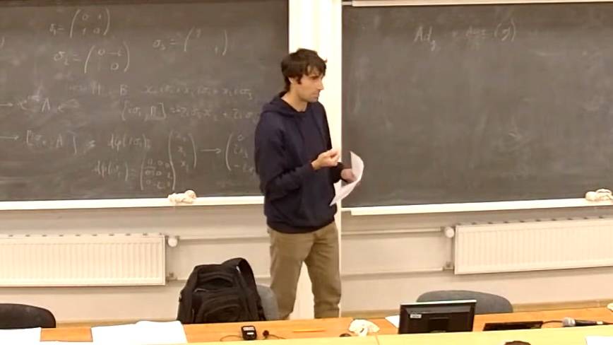 Ильин А. И. Уваров Ф. В. Группы и алгебры Ли. 05.10.2023.