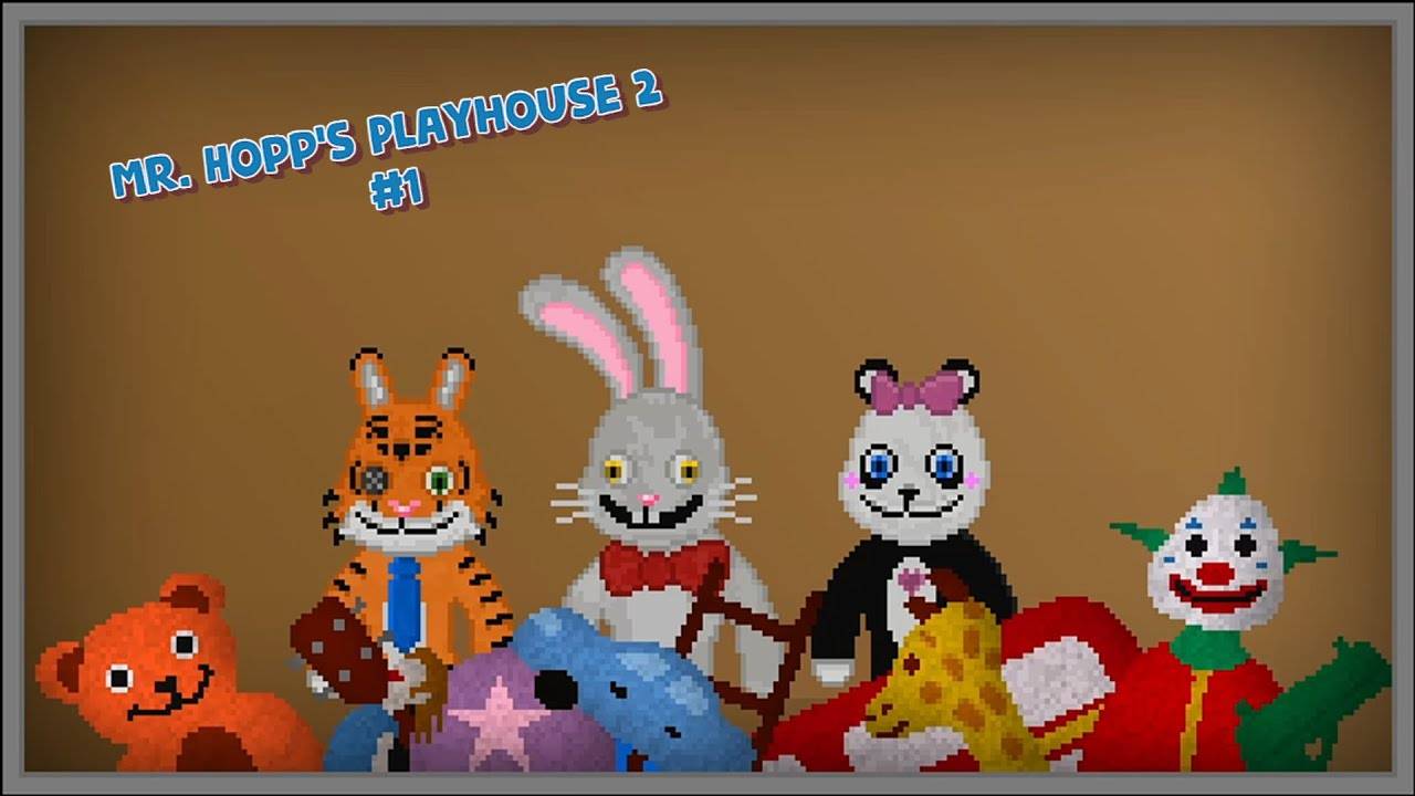 Пушистая троица. Mr. Hopp's Playhouse 2 #1. Перезалив с YouTube.