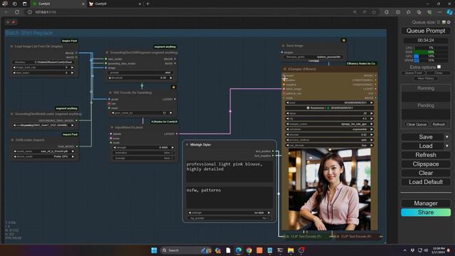 DINO in ComfyUI. Automate Your Artistic Vision Batch Inpainting Magic with DINO (русский перевод)