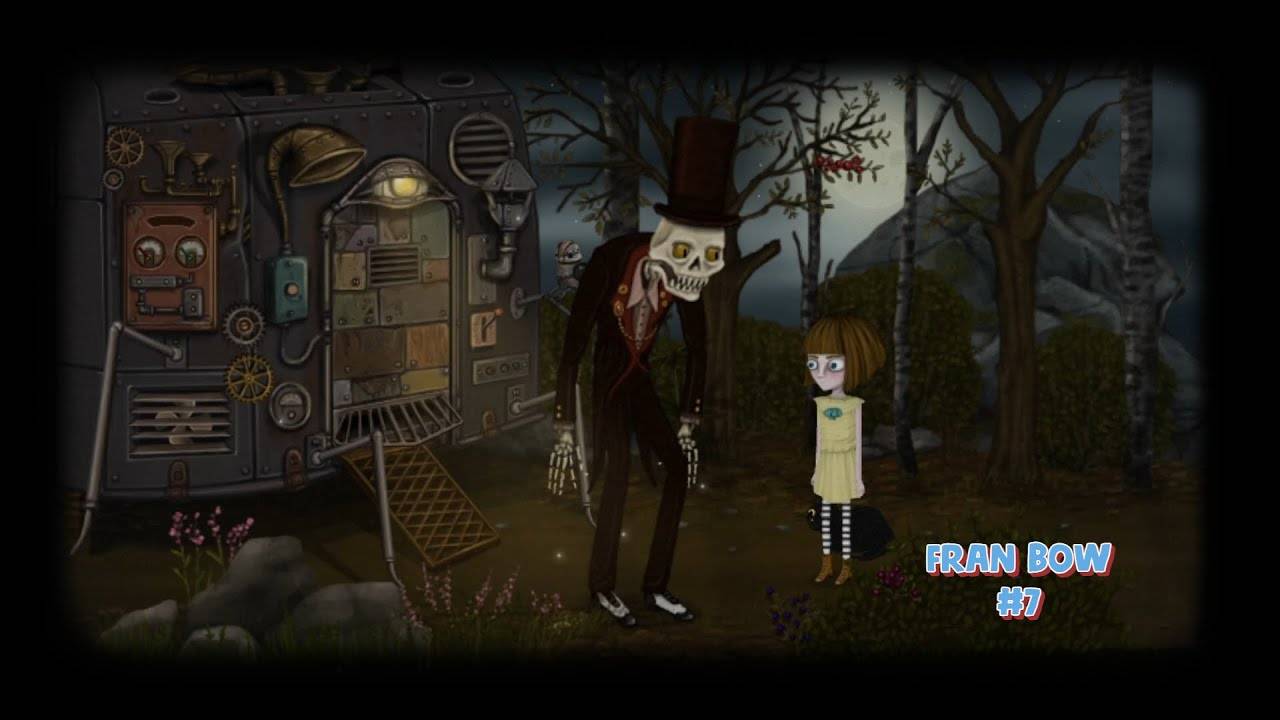 Улетаем домой. Fran Bow. #7. Перезалив с YouTube.
