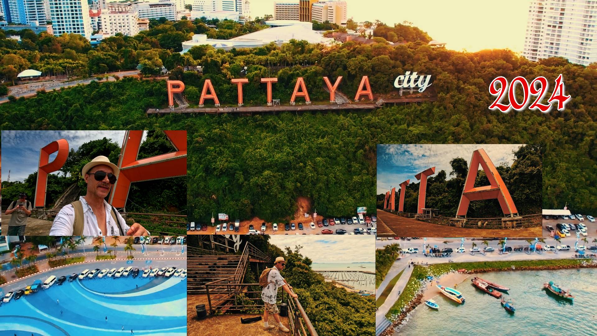 15 Паттайя Район порта и смотровая Pattaya City. июль