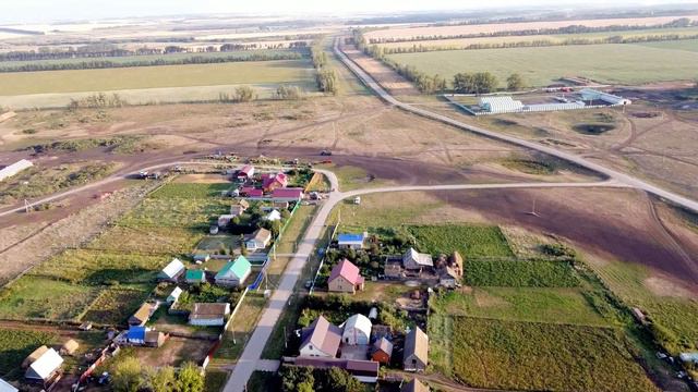 БАШКИРИЯ❤️деревня Кадыргулово Давлекановского района с высоты птичьего полета.