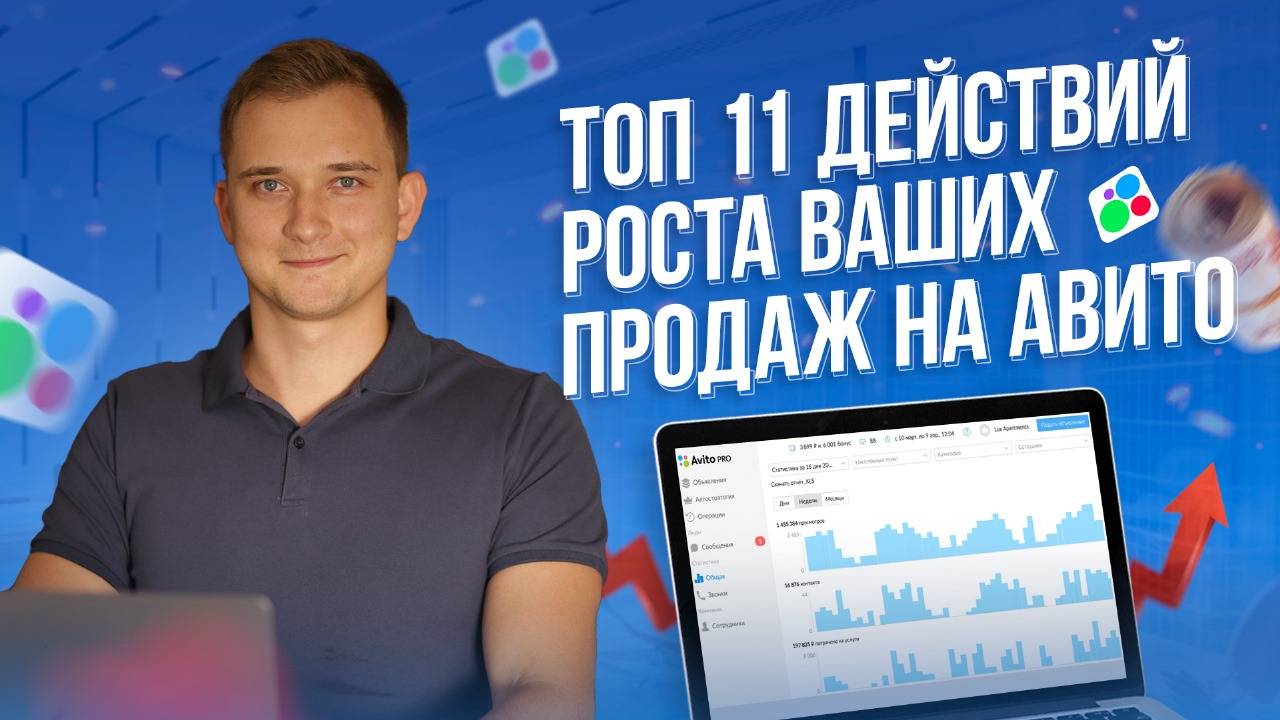 ТОП 11 ДЕЙСТВИЙ, КОТОРЫЕ ПОДНИМУТ ПРОДАЖИ НА АВИТО ⬆️