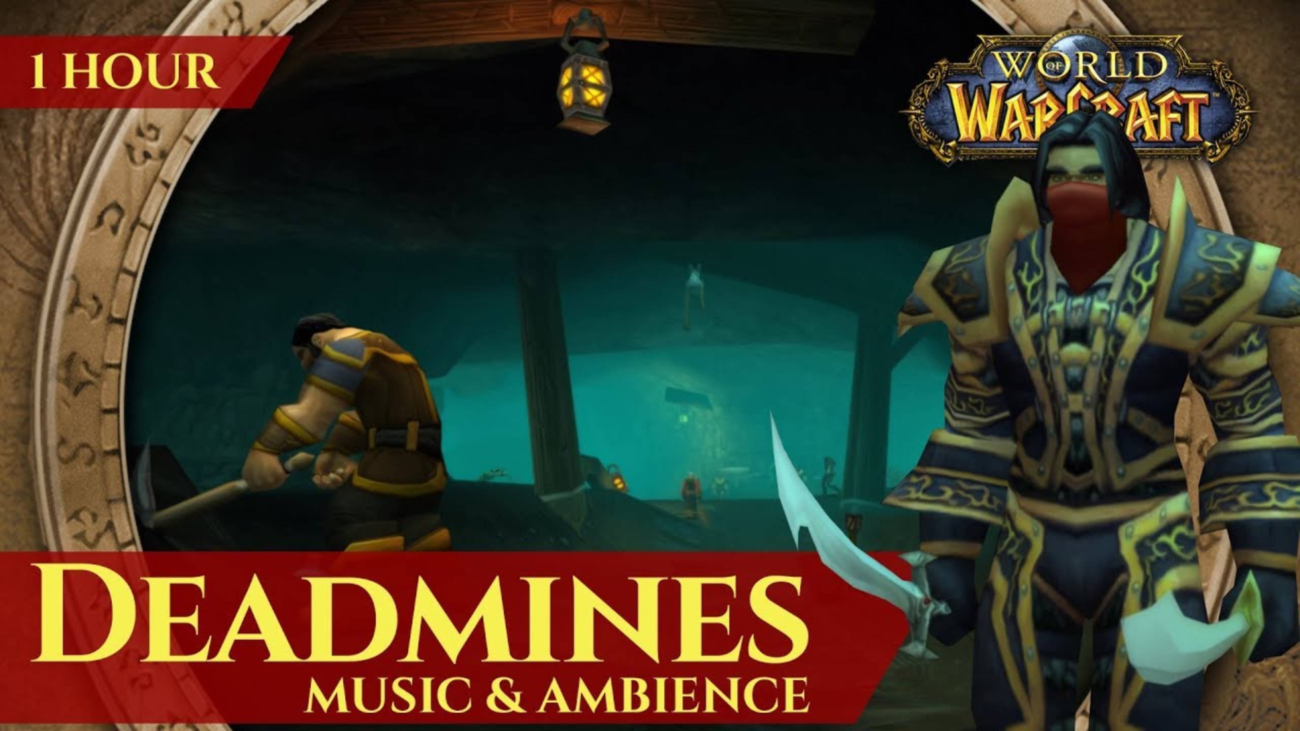 Vanilla Deadmines - Music & Ambience (1 hour, 4K, World of Warcraft Classic)