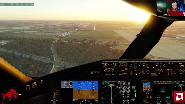 X-Plane 12 - Magknight b787 & XPrealistic pro Brandenburg airport