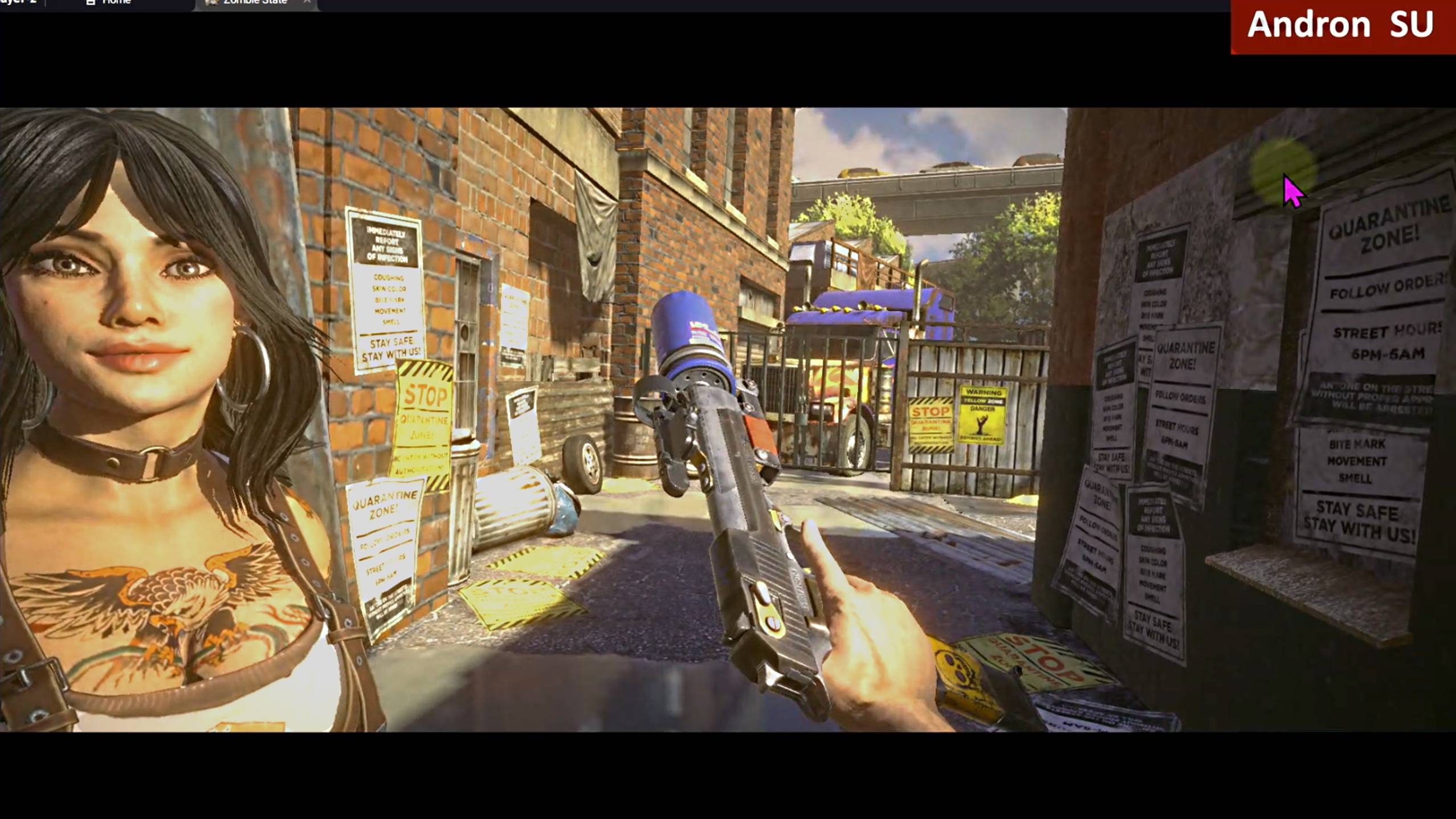 Zombi state Начало игры и первые уровни прохождения