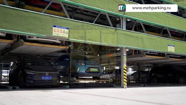 Многоуровневый пазловый паркинг (КНР)