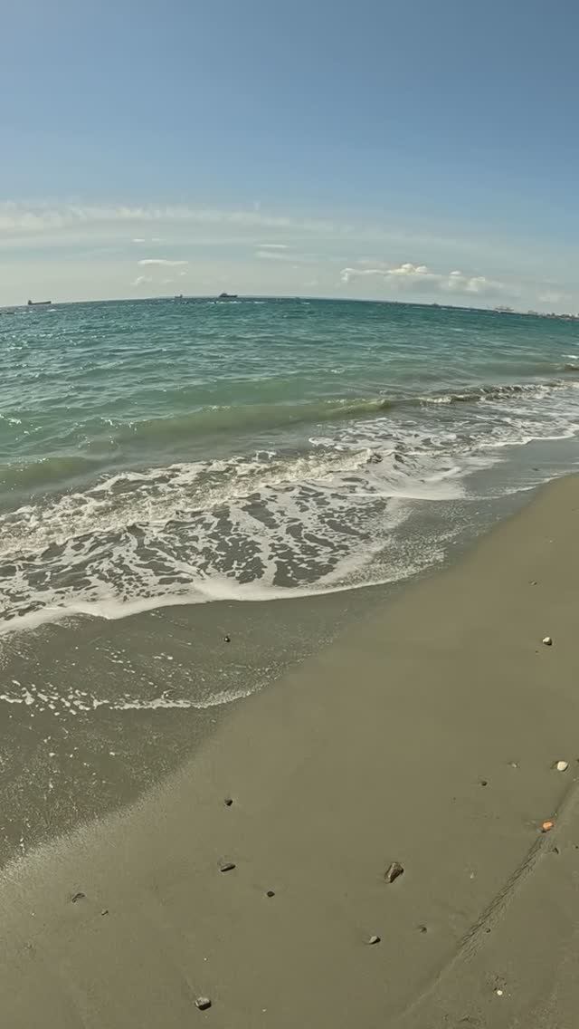Красивое море и пляж