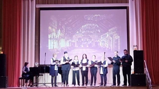 Хоровой ансамбль "Созвучие", выступление на бале 03.02.2023. Моцарт. Kyrie Eleison.