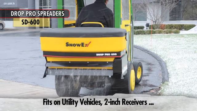 Тракторные пескоразбрасыватели SnowEx SD 600 и SD 1400
