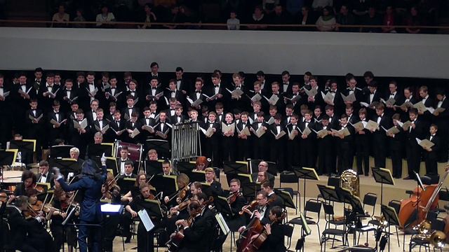 КЗ Зарядье, хор "Аллилуйя" из "Мессии" Г.Ф.Генделя, 17.04.19