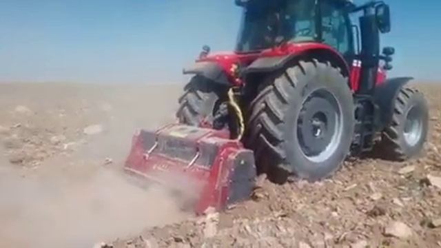 Почвенная фреза AR STONE в работе