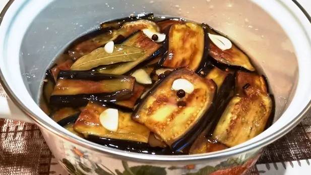 Маринованные Баклажаны с Чесноком. Отличная Холодная Закуска из Баклажанов (Синеньких)