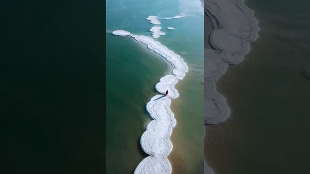 Израиль, Мертвое море, пляж Эйн-Бокек