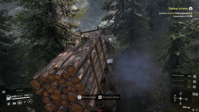 SnowRunner Мичиган. сложный режим, прохождение 19. 28.09.2024