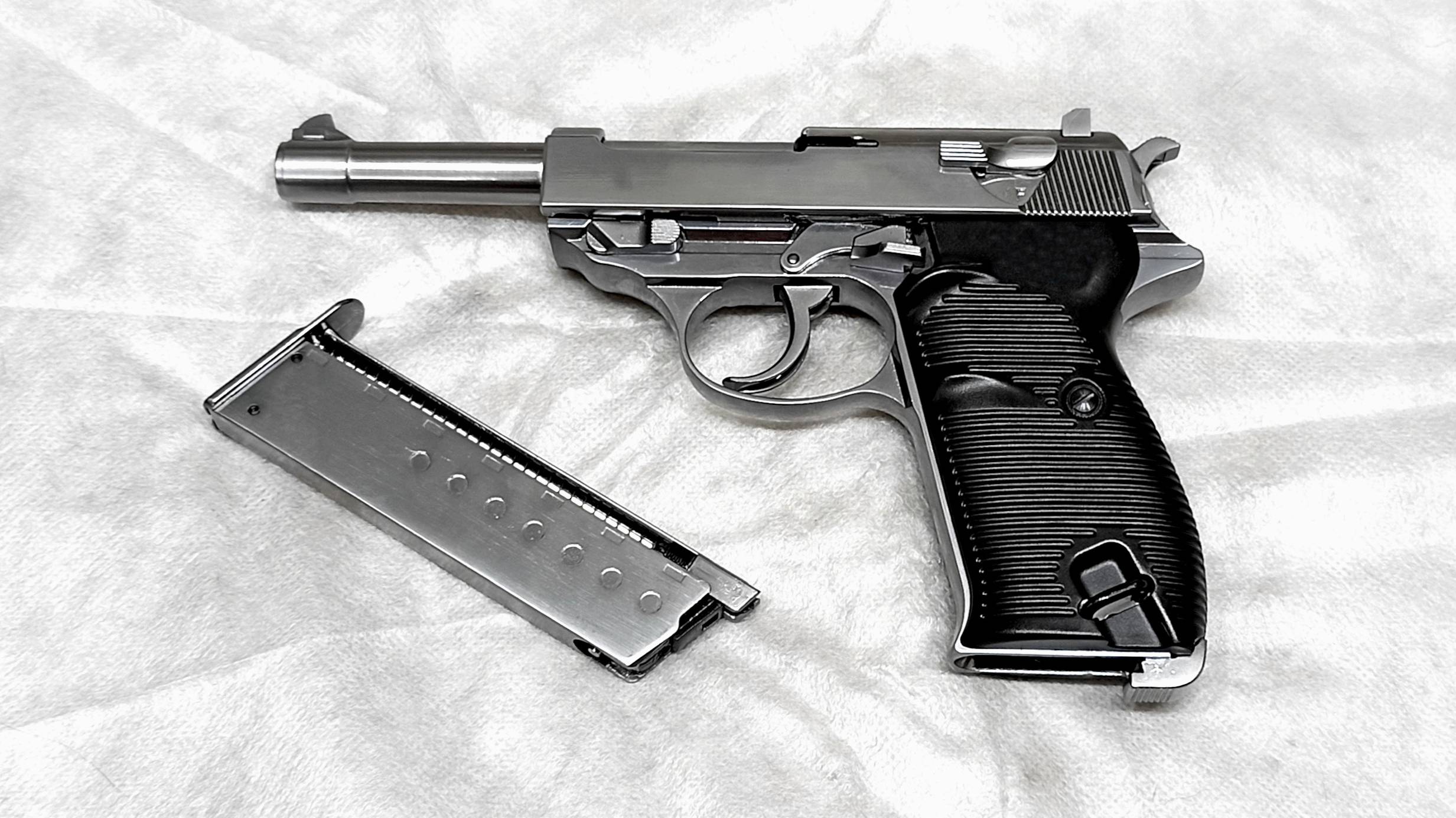 WE WALTHER P38 (GBB) - СТРАЙКБОЛЬНЫЙ ПИСТОЛЕТ С BLOWBACK