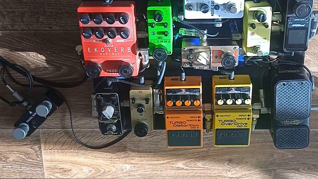Выбор гитариста. Мой компактный педалборд