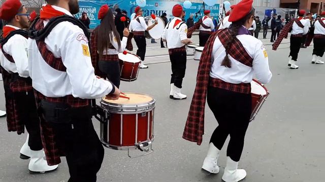 Палестинцы.Крестный ход 3. Arab Orthodox Scouts in Russia!