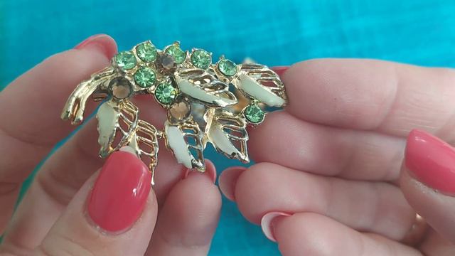 Винтажные броши-веточки. Часть 2.