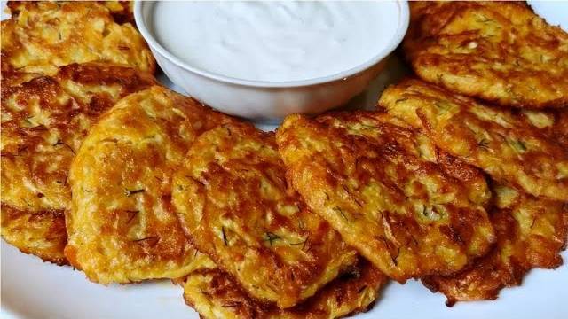 Оладьи из Кабачка и Тыквы