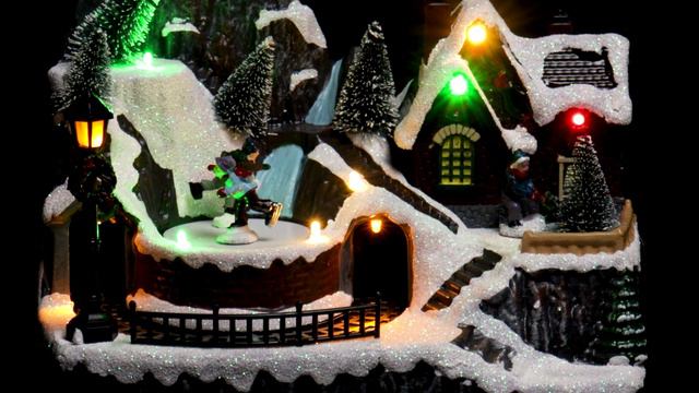 Украшение новогоднее Композиция, с подсветкой, музыка, 2315 см, 3AA, "Артикул 158288"