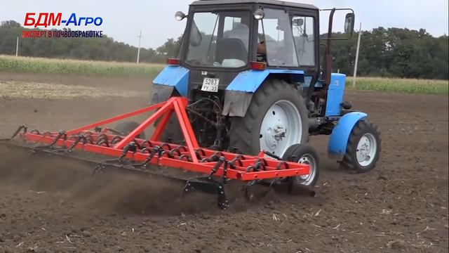 Работа культиватора КСО 4Н производства БДМ Агро