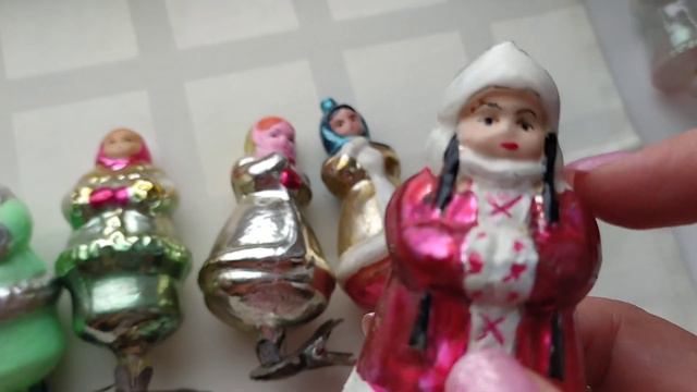 Елочные игрушки СССР. Сказка 'Морозко"