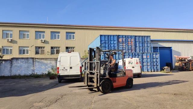 Вилочный дизельный погрузчик YTO FD40 категории бу