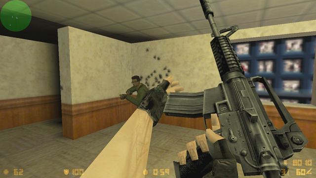 Как играть в CS 1.6 контр-страйк (карта cs_mansion) за спецназ
