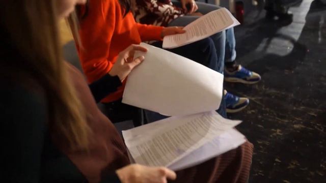 "Немец". Репетиция