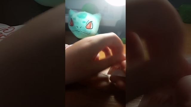 Распаковка самодельного антистресса и наклеек магнитыши play