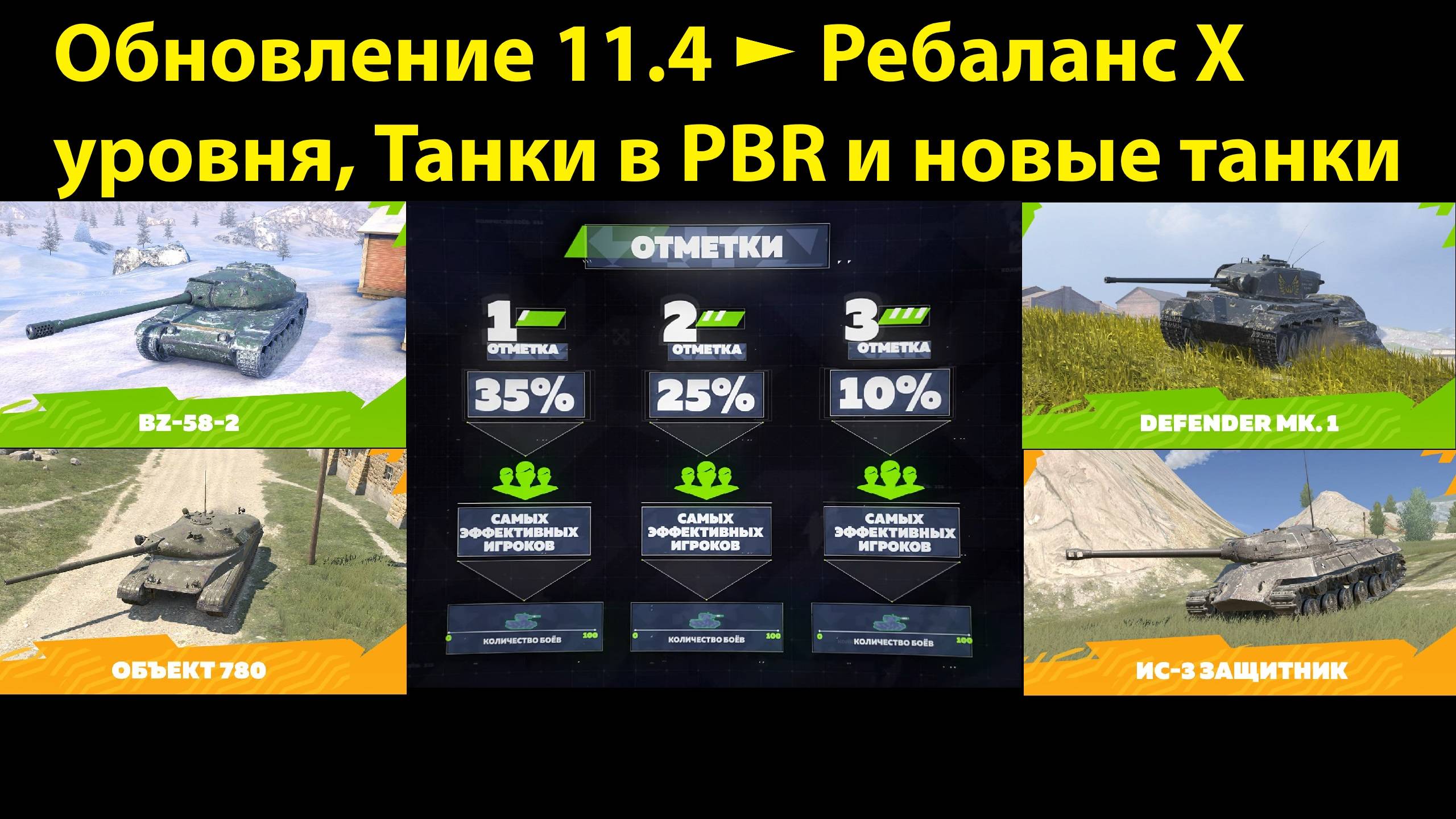 Обновление 11.4 - Ребаланс Х уровня / Отметки на стволах/ Танки на супертесте #tanksblitz |#wotblitz