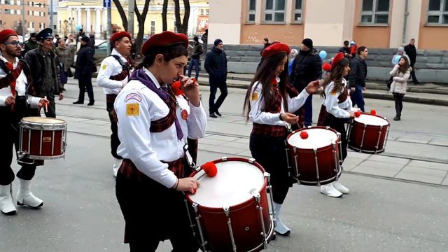 Палестинцы. Крестный ход. Arab Orthodox Scouts in Russia!