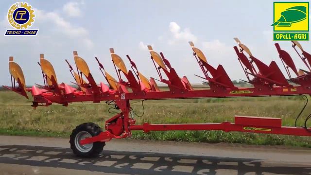 Разгрузка плуга и его настройка кировец ORION 180 OPaLL AGRI
