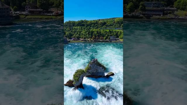Швейцария, Рейнский  водопад (Rheinfall)