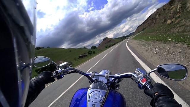 Поездка в Архыз. Попал под ливень.