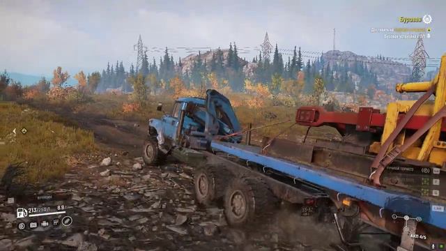 SnowRunner Мичиган. сложный режим, прохождение 14. 25.09.2024