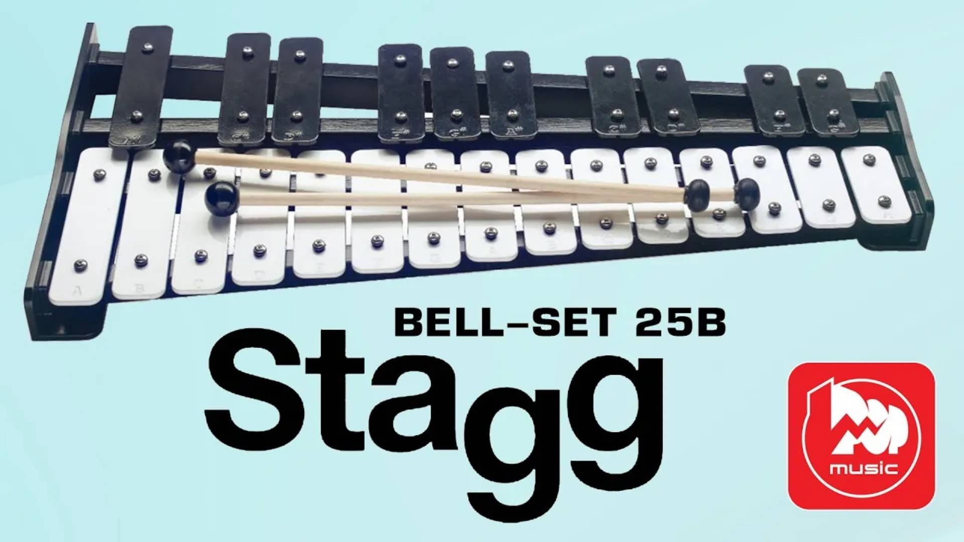 Металлофон STAGG BELL SET 25B (хроматическая раскладка)