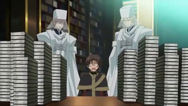 Библиотека в аниме. А вы смотрели?