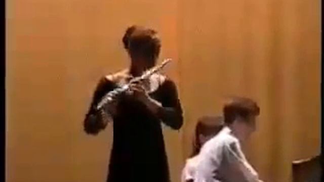 Alfredo Casella Sicilienne et Burlesque for flute and piano/Галина Костягина (Иванова)