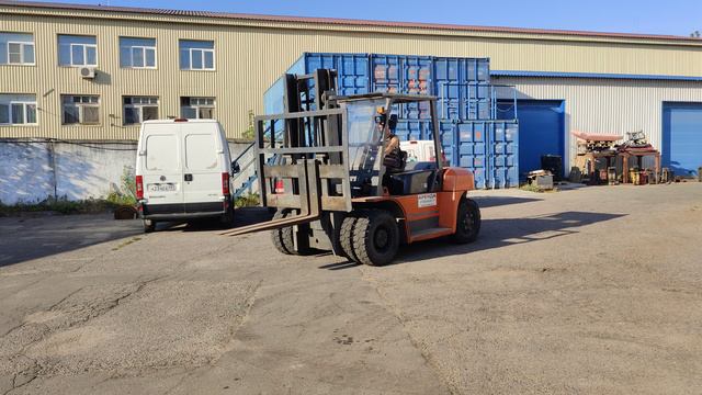 Вилочный дизельный погрузчик YTO FD60 категории бу