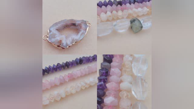 Алиэкспресс.Обзор материалов для бижутерии. Натуральные камни и позолоченная фурнитура.19#ollibijou