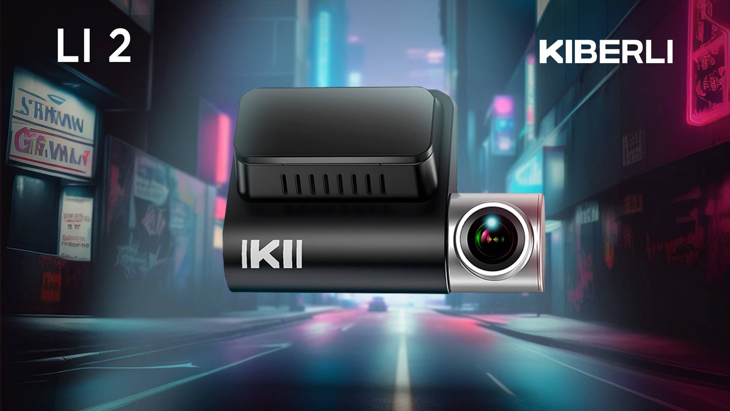 Видео обзор и настройка  видеорегистратора KIBERLI LI 2 Wi-fi с экраном