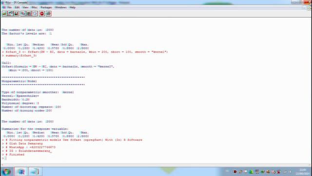 frfast Or npregfast With  R Software And qcm With STATA 18