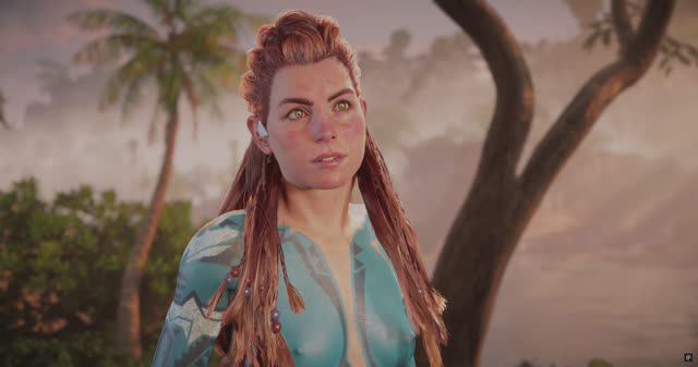 Horizon Forbidden West  8k Топ-лесс / Любовная сцена /  RTX 4090 HDR10+ / Взгляните на детализацию